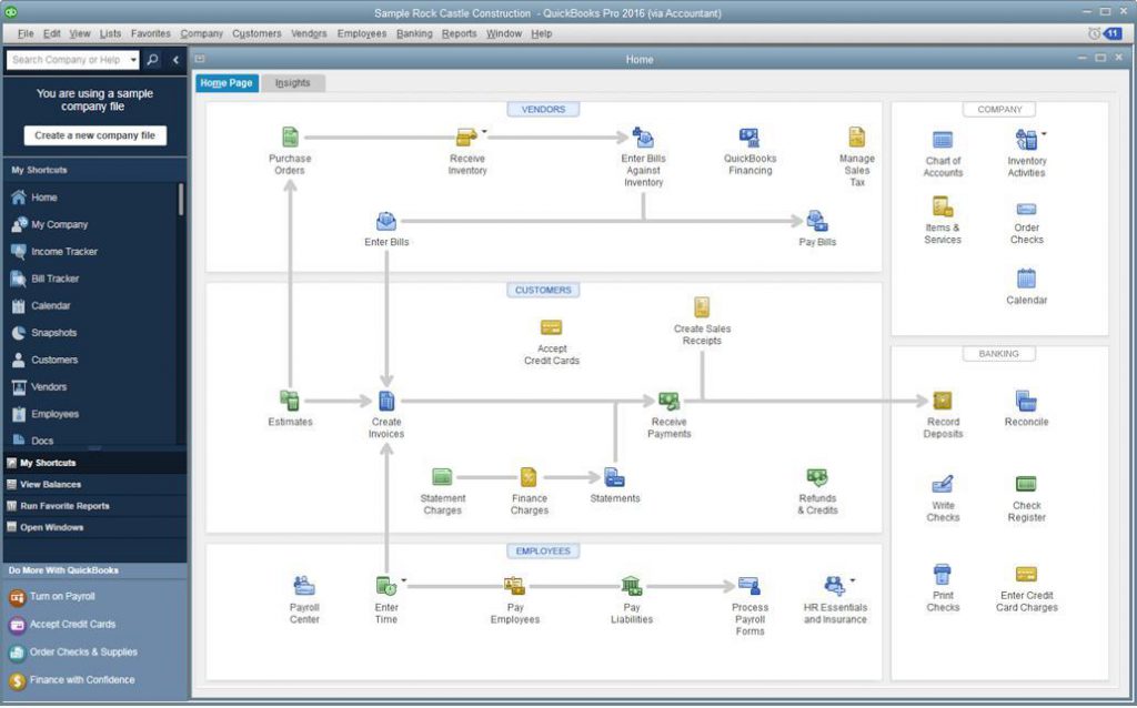 Quickbooks Accounting Software - Accounting | Income Tax Returns ...